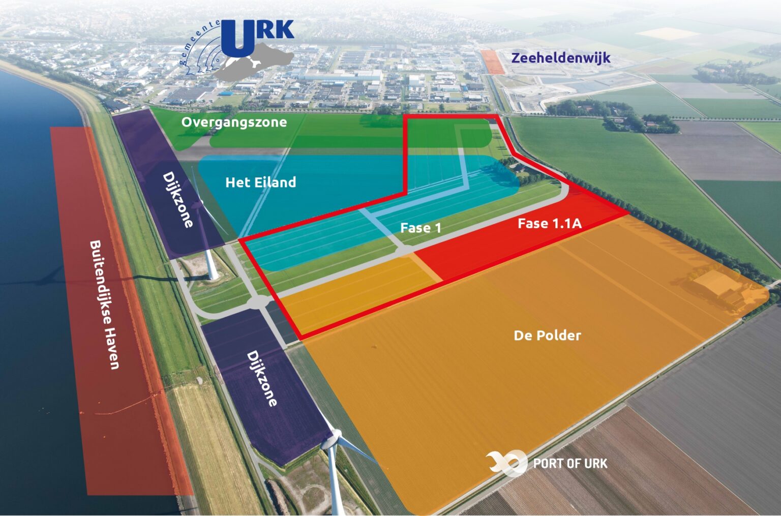 Gemeente Urk brengt eerste kavels Port of Urk op de markt - Port of Urk